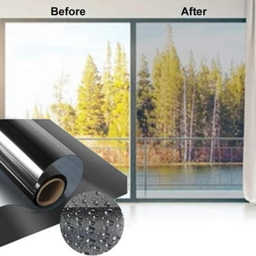Gila® Privacy Black Static Cling Residential DIY Window Film, 3ft x 6 ...