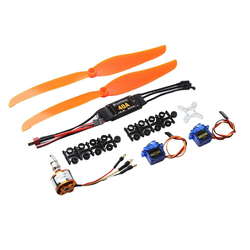 RC Plane Accessories - 9G SG90A A2212 KV1000 Brushless Motor + 9G ...