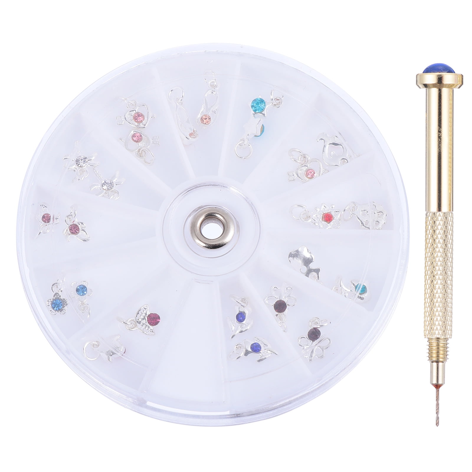 Click here for Ounona 24pcs Dangle Nail Art Charms Pendants With... prices