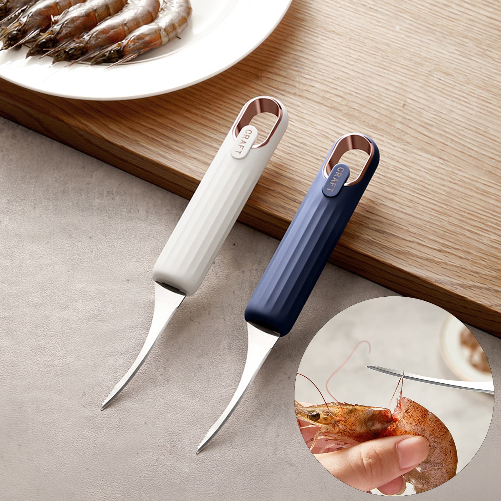 Fairnull Shrimp Line Cutter Multifunctional Anti-rust Non-slip ...