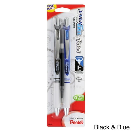 Pentel ENER-GEL Pearl Deluxe RTX Liquid Gel Pen, 0.5mm, Fine Line ...
