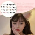 Cat Ears Headband Cosplay Fluffy with Ribbon Bell, Plush Furry Cat Ears ...