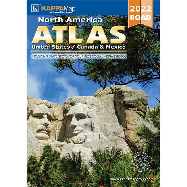 Kappa Map Group & Universal Maps UNI14998 2022 North America Deluxe ...