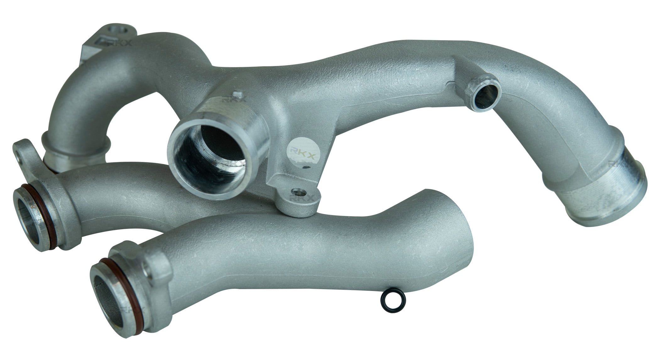 RKX Upgraded Metal Coolant Outlet Pipes for Jaguar Land Rover 3.0L 5.0L ...