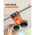 Sunglasses Holder for Car Visor, Magnetic Leather Glasses Eyeglass Clip ...