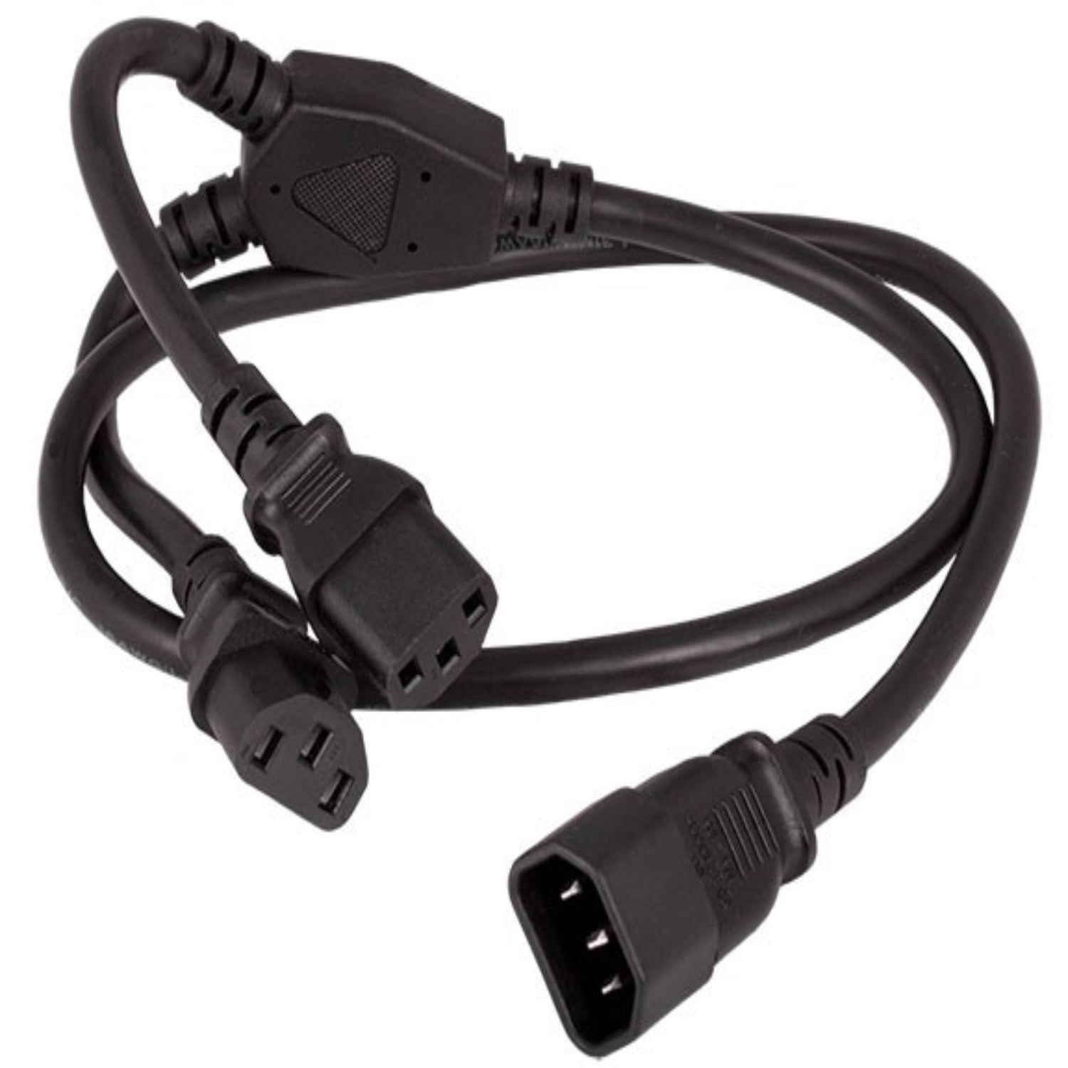 SANOXY Cables and Adapters; 3ft Power Extension Cord Splitter Cable 16 ...