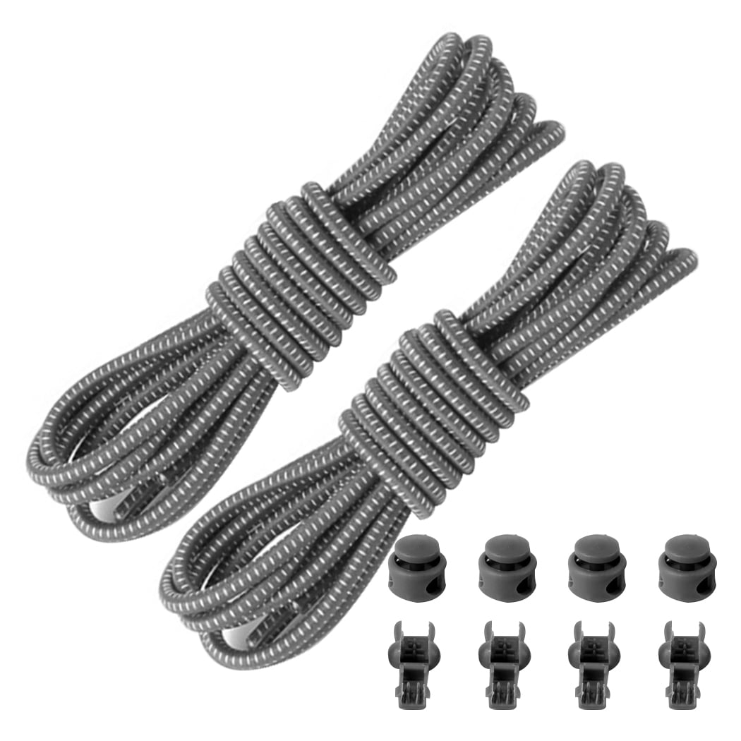 Click here for Coofit 2 Pairs 3.28ft Shoe Laces Elastic No Tie Ro... prices
