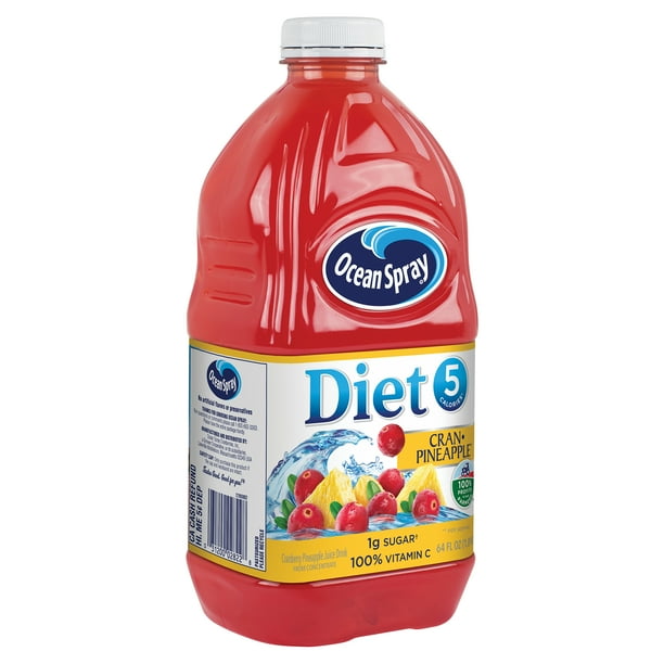Ocean Spray Diet Cran - Pineapple Juice Drink, 64 fl oz - Walmart.com ...