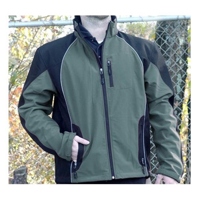 dutch harbor gear men's soft shell jacket, olive, small - Walmart.com