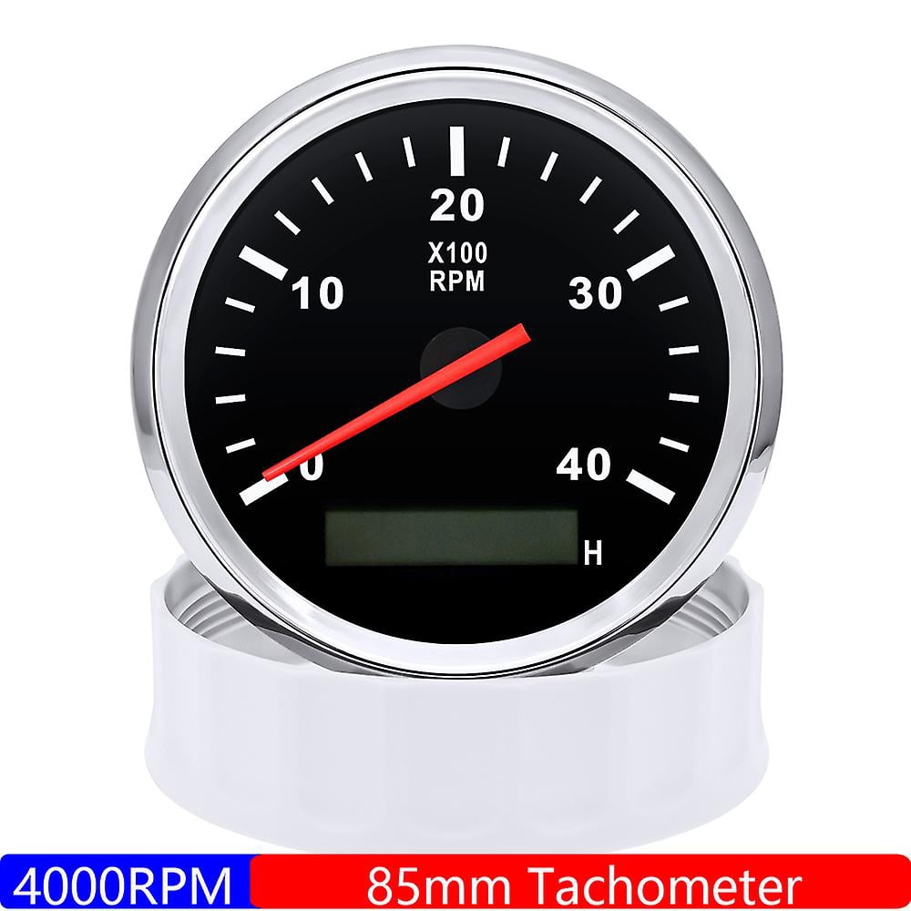 Tachometer 3000rpm Tacho Gauge 85mm Gasoline Diesel Engine Tacho With ...