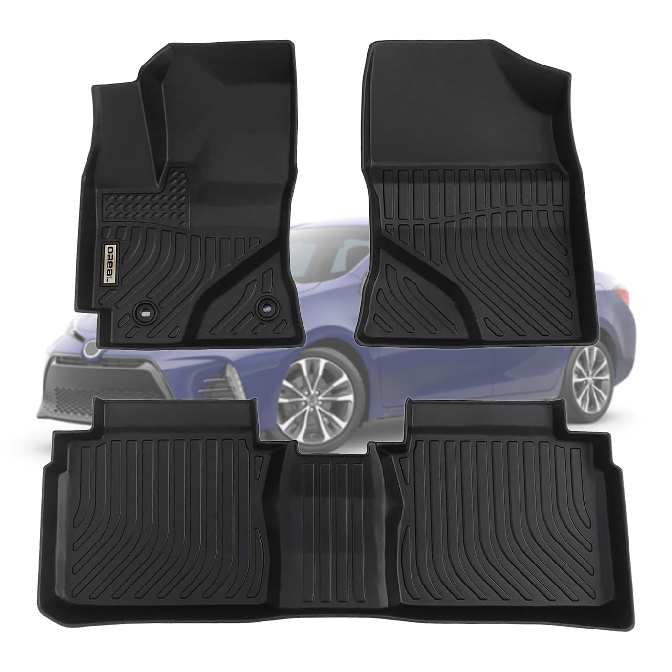 Click here for Orealtrend Black Floor Mats Liners Replacement For... prices