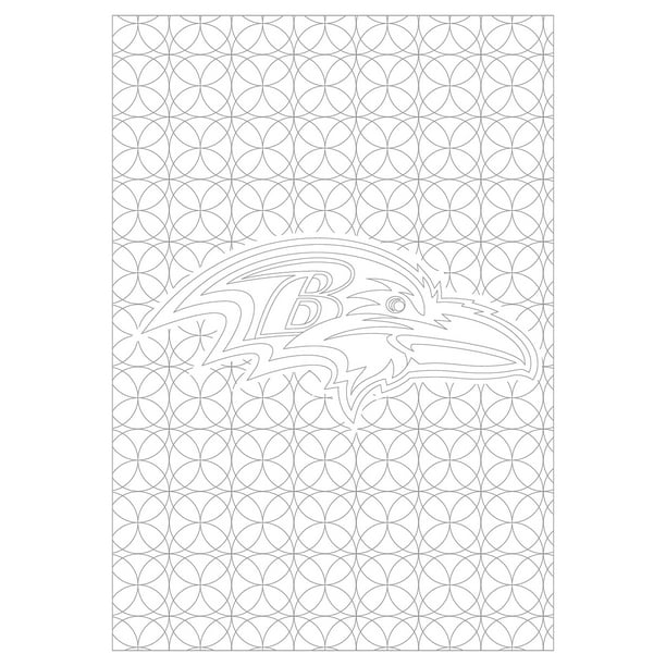 Baltimore Raven Logo Coloring Pages