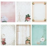"Paper Junkie Vintage Floral Stationery Set, 90 Pieces, 7.25""x10.2 ...