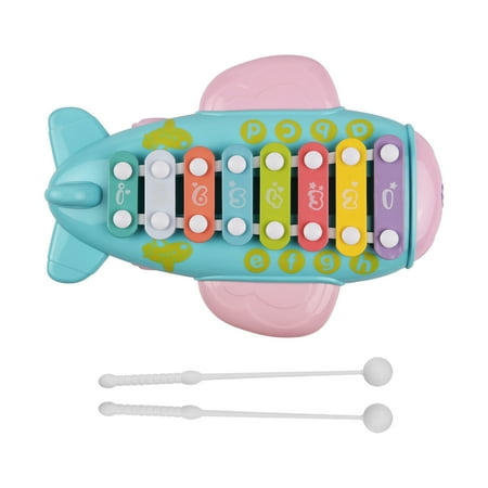 Labymos Muslady Xylophone à 8 touches pour enfants en forme d'avion ...