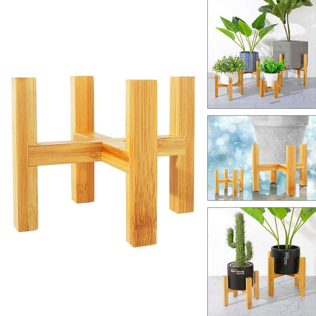 Click here for Elodie Wooden Flower Pot Holder Strong Bonsai Stan... prices