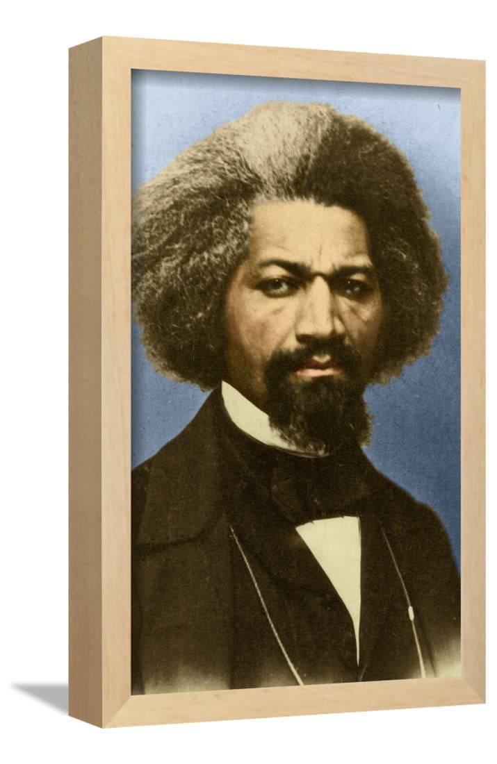 Frederick Douglass, American Abolitionist, Framed Art Print Wall Art by ...