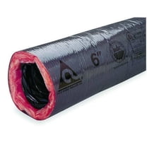 Rubber-Cal Flexible Aluminum HVAC Insulated Vent Duct Hose - 10-Inch by ...