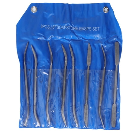 Wood Rasp File Set, Wear Resistant Double Ended Rasp File Flexible ...