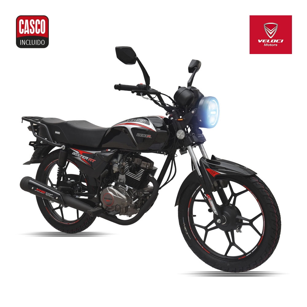 Motocicleta de Trabajo Veloci Boxter RT 200cc Negro 2025 | Walmart en línea