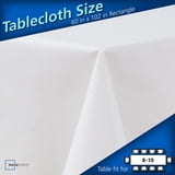 Mainstays White Table Pad 60" x 102" Rectangle - Walmart.com