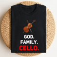 Cello Funny Cellist Cello Player Gift Smart Instrument T-Shirt ...