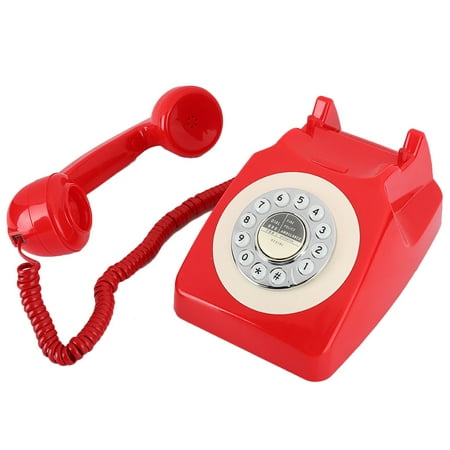 Anti-Thunder Landline, Telephone, Rotating Dial Handset, Classical For ...