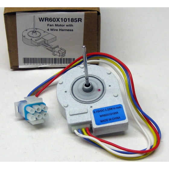 Exact Replacement Parts ERWR60X10185 Evaporator Motor, GE WR60X10185 ...