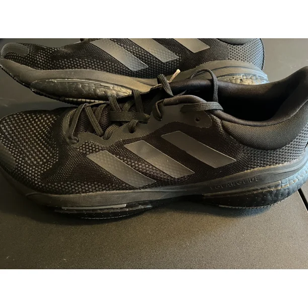 Adi-das Men's Solar Glide 5 Boost Blackout Running Shoes - Size 13 ...