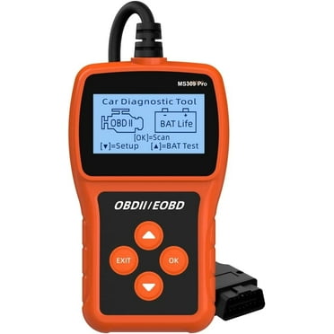 OBD2 Scanner with Upgrade Battery Tester - Diagnostic Tool for Cars ...