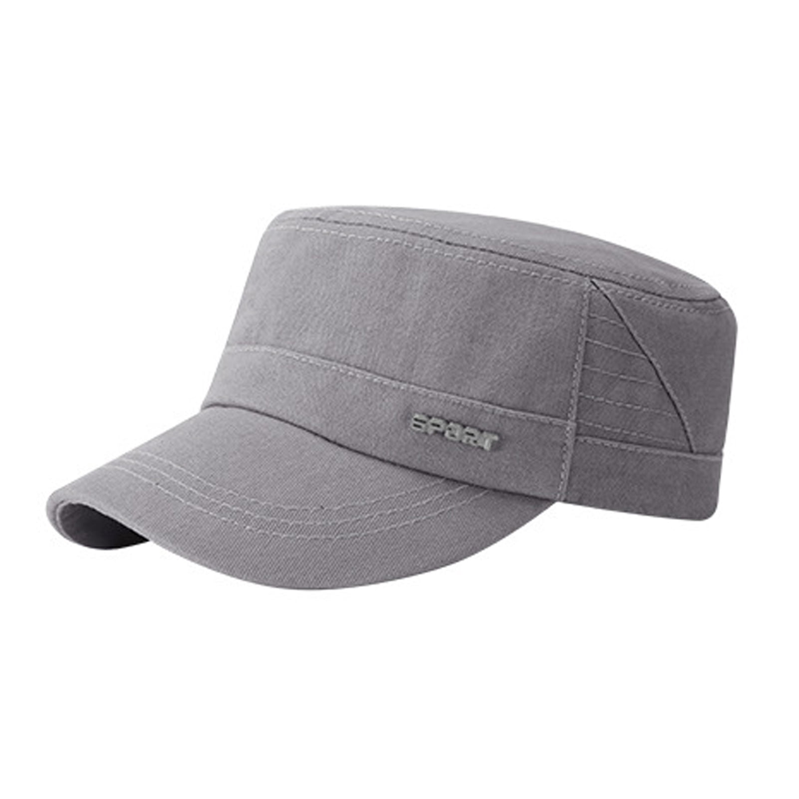Sun Hat Sweat-absorbing Fine Stitching Soft Solid Color Army Military ...