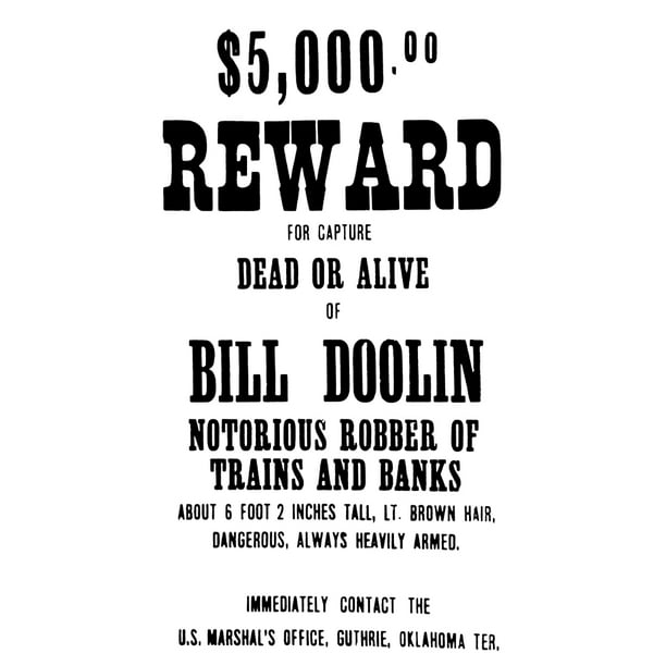 Reward Poster