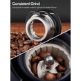 FOHERE Conical Burr Coffee Grinder, 35 Precision Settings, 2-12 Cup ...