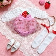 Ccpelsie Baby Girl Fall Winter Long Sleeve Cute Sweet Romper Tulle ...