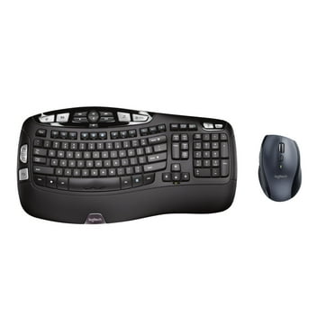 Logitech K350 Wireless Keyboard, Black - Walmart.com