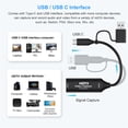 MS2130 Chip Type C USB3.0 Capture Card 4K HDMI-compatible Video Grabber ...