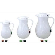 Hormel, HOR4022, Insulated White Swirl Carafe, 1 Each, White - Walmart.com