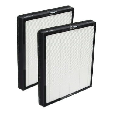 Home Times 2 Packs HP100 Replacement Filter, Fits Shark HP102 and HC452 Air Purifiers, True HEPA ...
