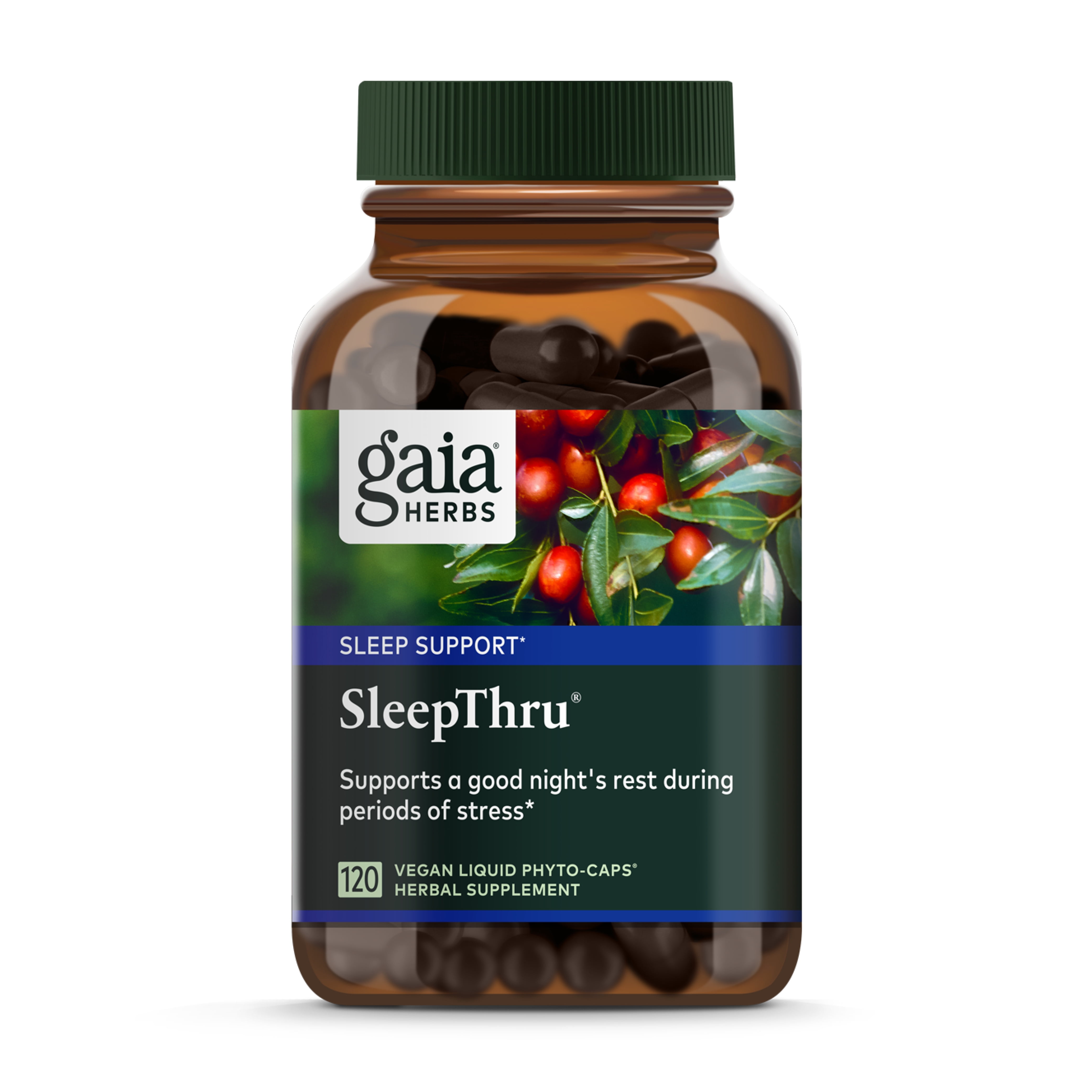 Gaia Herbs SleepThru - Natural Sleep Support Supplement with Organic ...