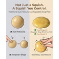 2.4 Inch Shapeable Mashed Potato Stress Balls, Premium Rubber ...