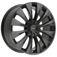 20" Black With Natural Accents Blade Series Wheel by LRG Wheels ...