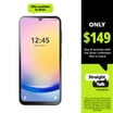 Straight Talk Samsung Galaxy A25 5G, 128GB, Black - Prepaid Smartphone - Walmart.com