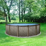 Free Shipping! Blue Wave Riviera 18-ft Round 54-in Deep 8-in Top Rail ...