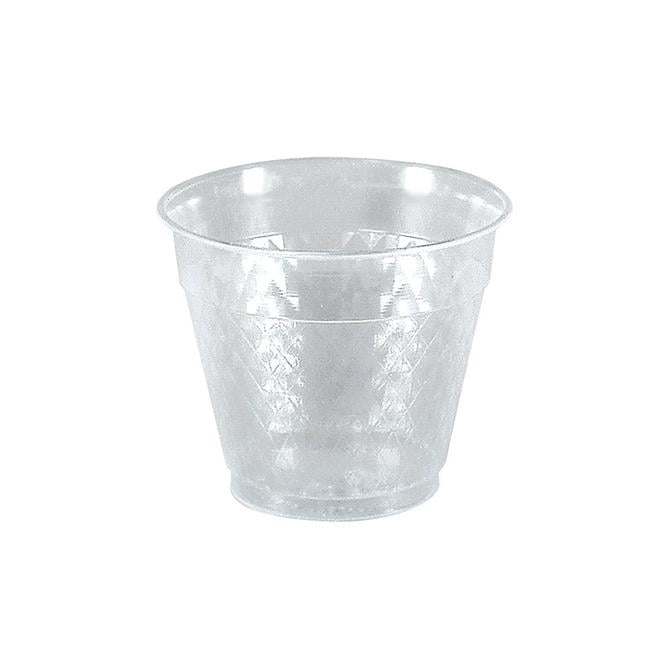 Solo. Cup TC95X 9 oz Diamond Tumbler Plastic Polystyrene Cold Cup ...
