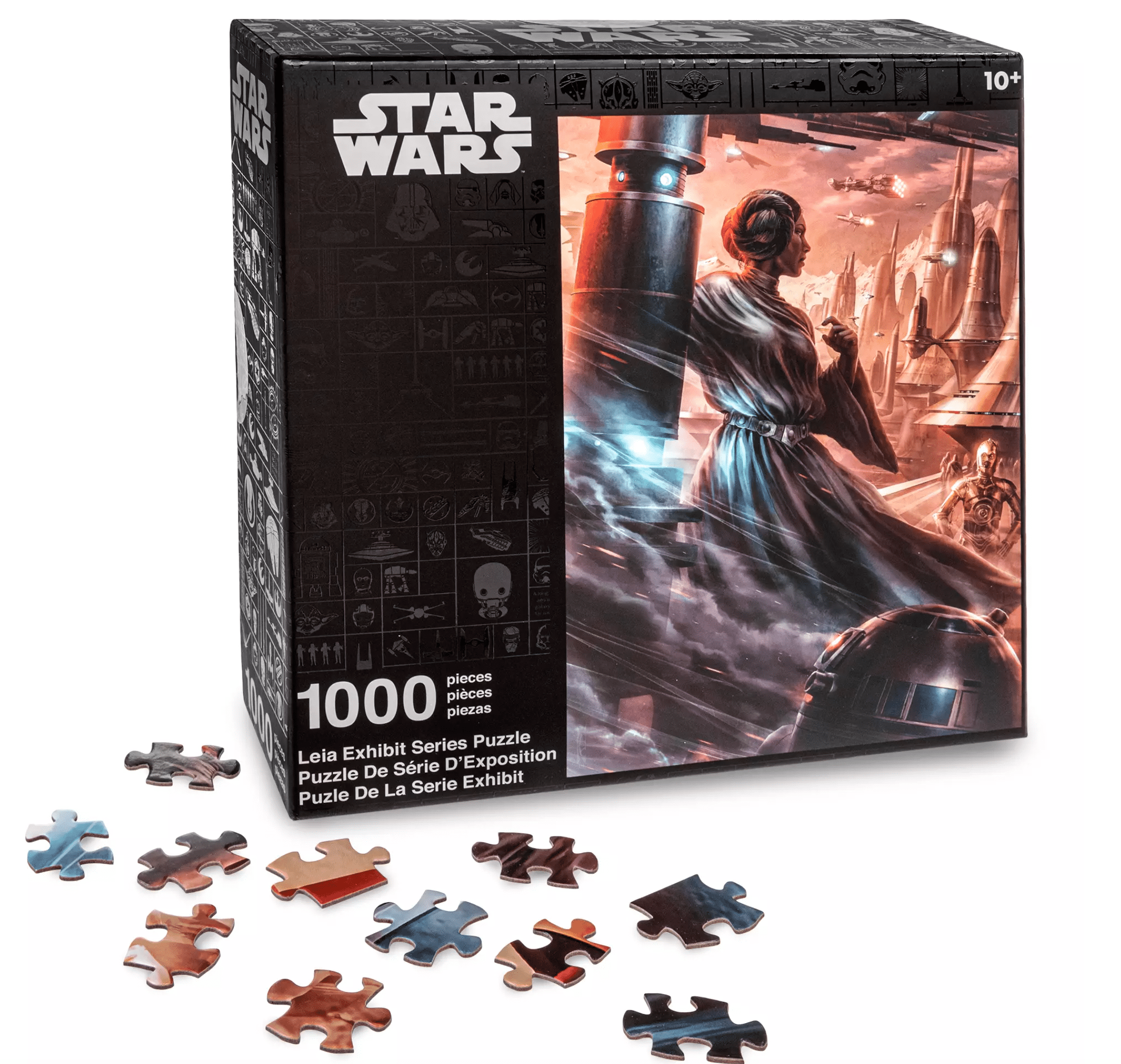 Disney Star Wars Princess Leia Organa Exhibit Series Puzzle New with ...