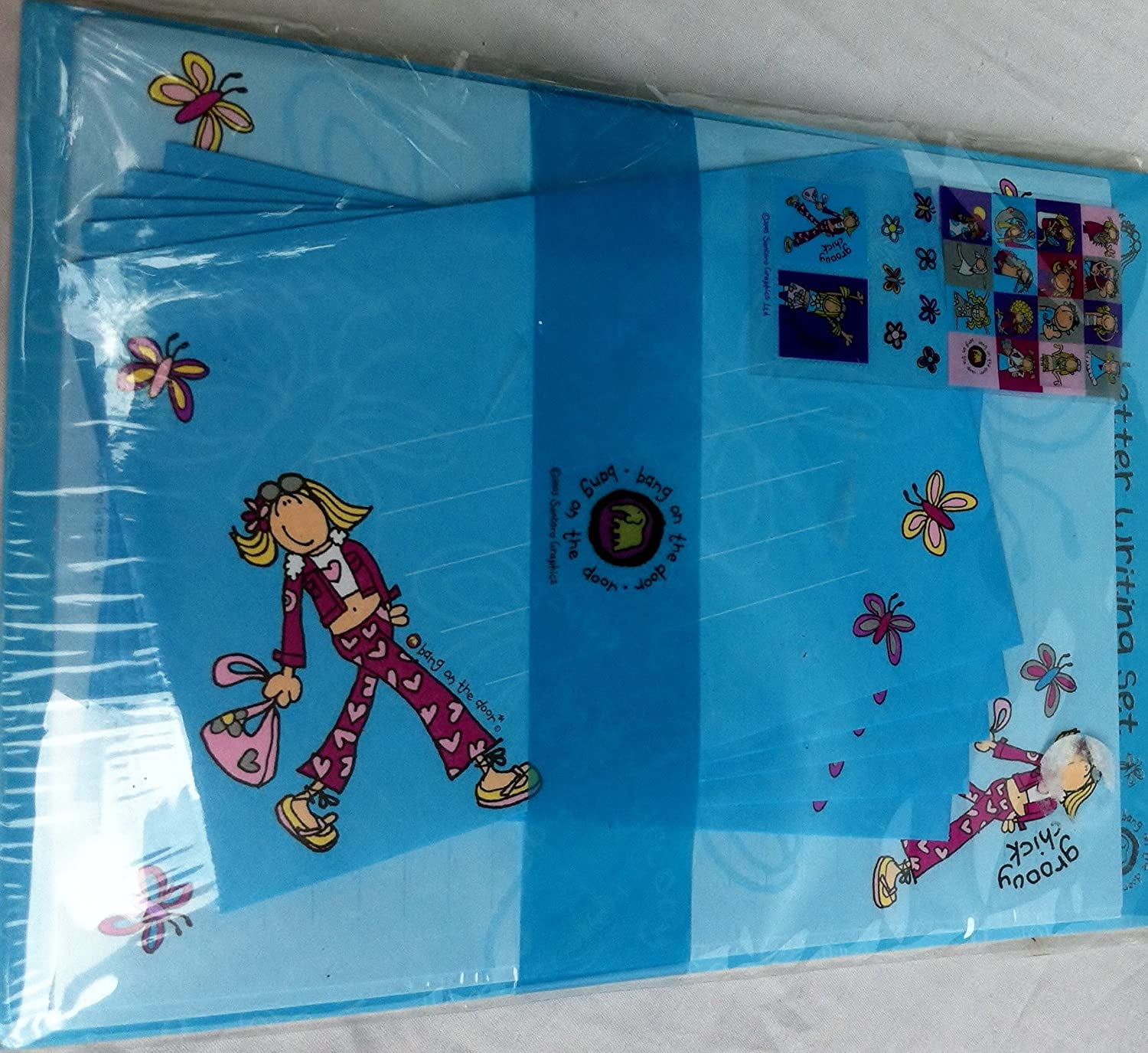 Groovy Chick Letter Writing Set Blue New - Walmart.com