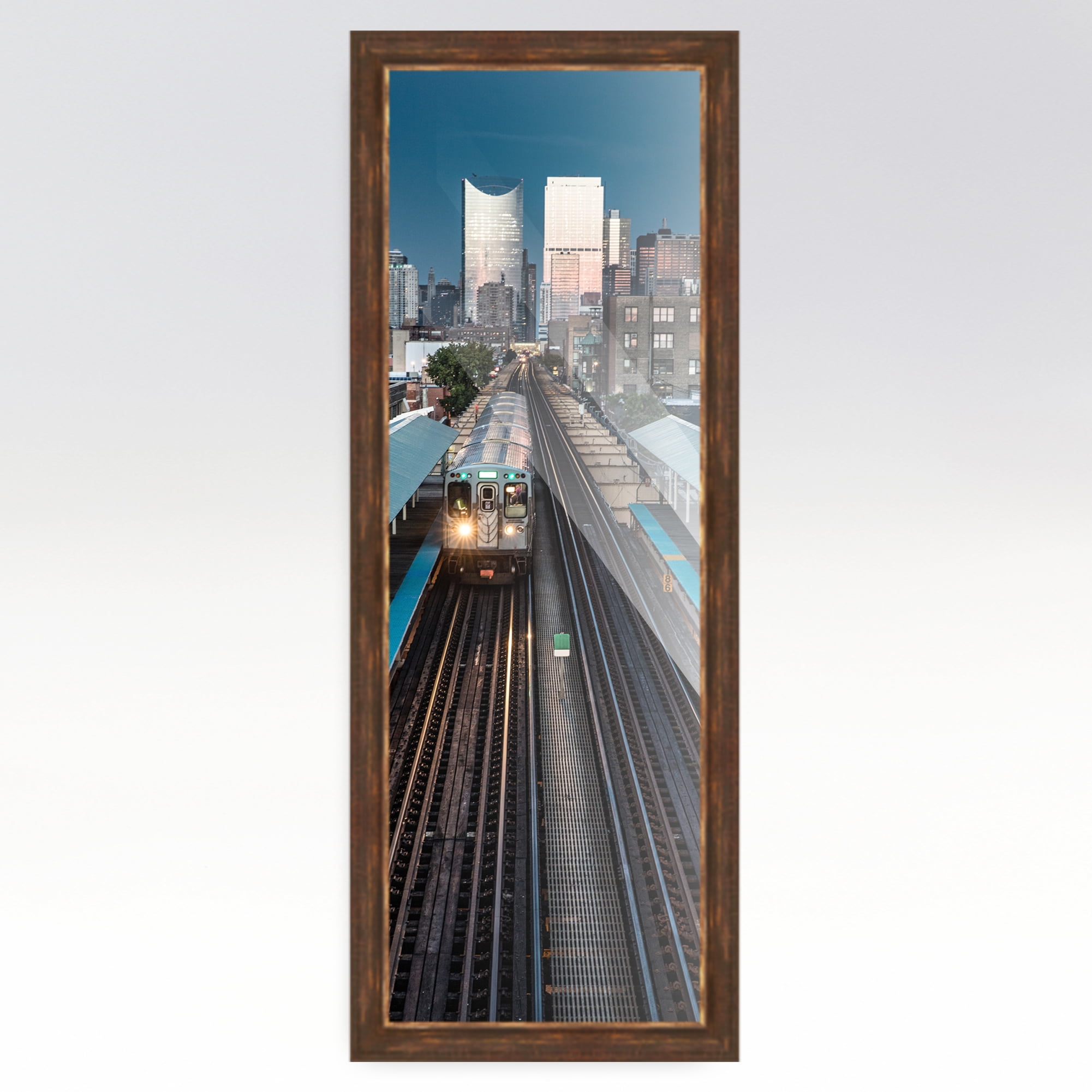 44x22 Frame Gold Real Wood Picture Frame Width 1.5 inches | Interior ...