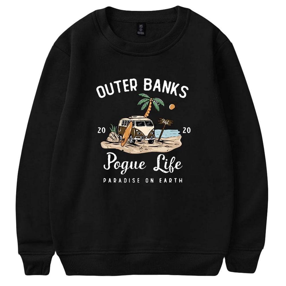 Outer Banks Pogue Life Graphic Crewneck Sweatshirt Trucksuit Hip Hop ...