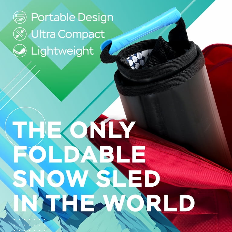 Portable Snow Slider Sunlite Sports Captain Ice Racer Snow Sled ...