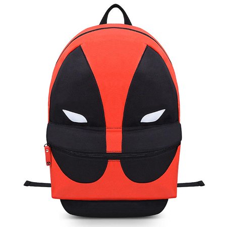 Cartoon Anime Deadpool Backpack Multipurpose Large Capacity Schoolbag ...