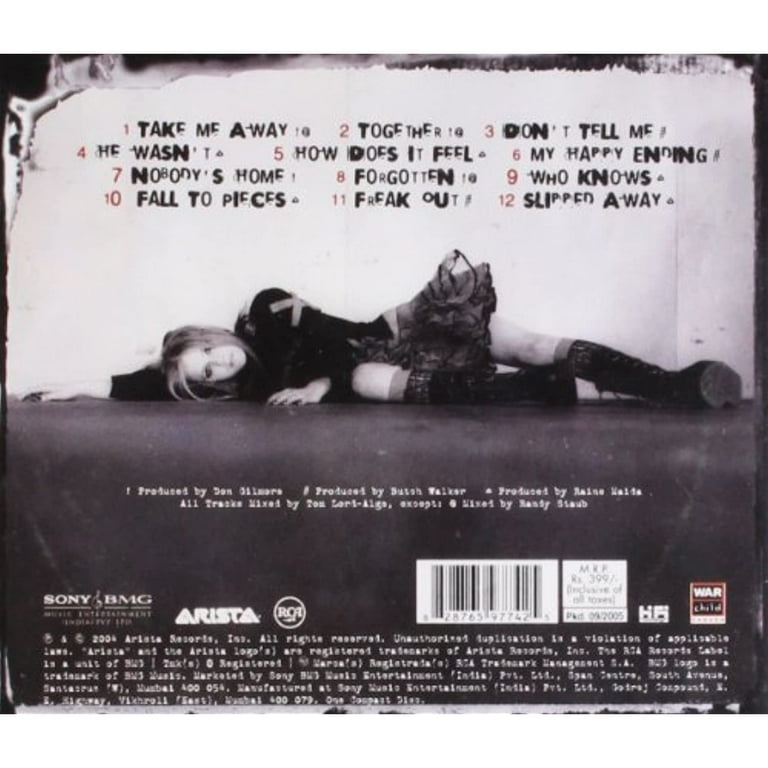 Avril Lavigne 2004 Under My Skin